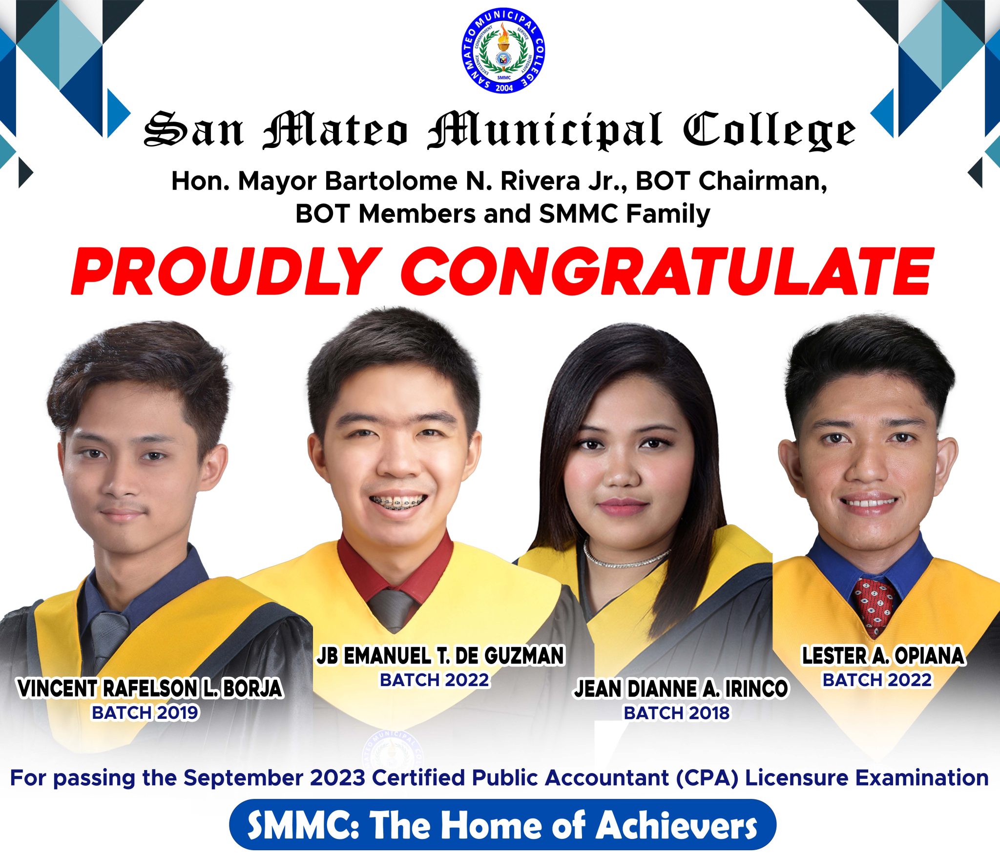 SMMC Board Passers 2023 – SMMC